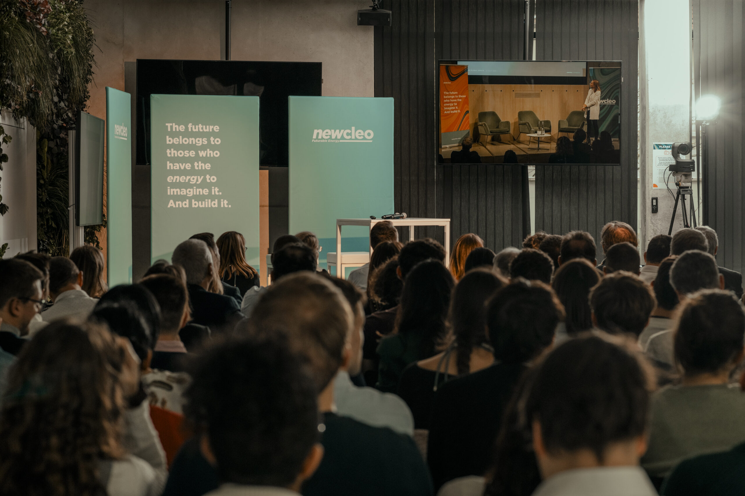 Événement en multiplex - Digital Event newcleo à Lyon - Agence Imagine ...